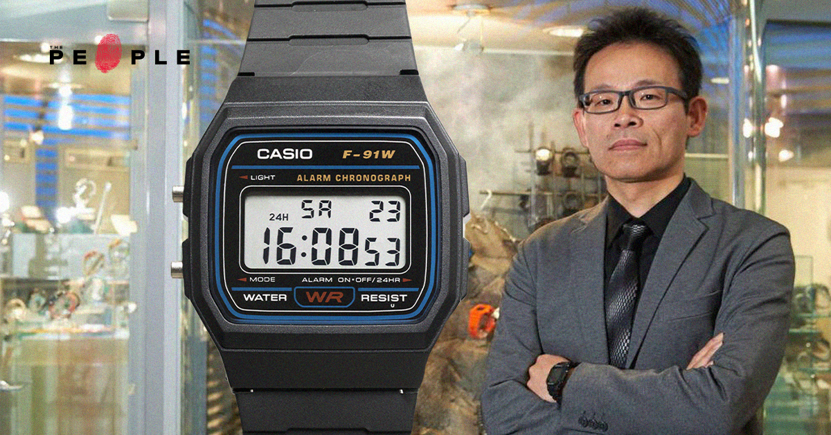 ริวสุเกะ โมริอาอิ ผู้ออกแบบนาฬิกา Casio รุ่นฮิต F-91W อึดถึกทน คุ้มเกิน ...