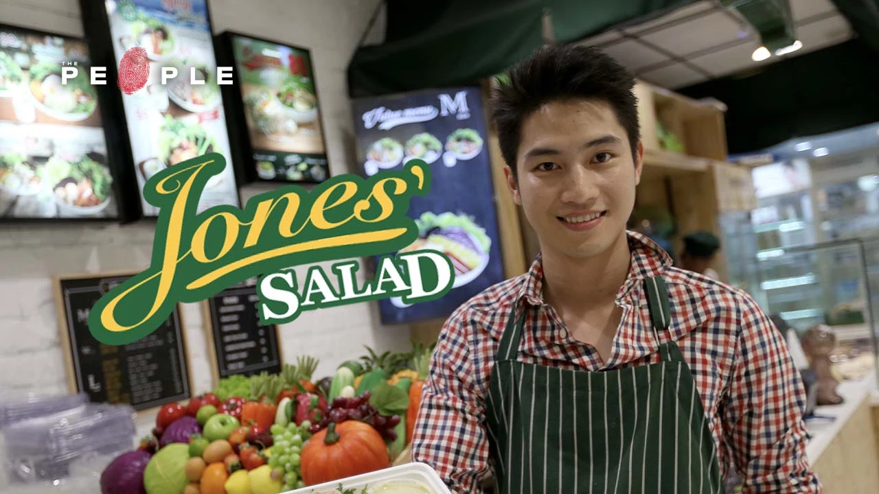อาริยะ คำภิโล ผู้ปั้นร้าน Jones' Salad เพราะอยากเห็นผู้ป่วยในโรงพยาบาลลดลง