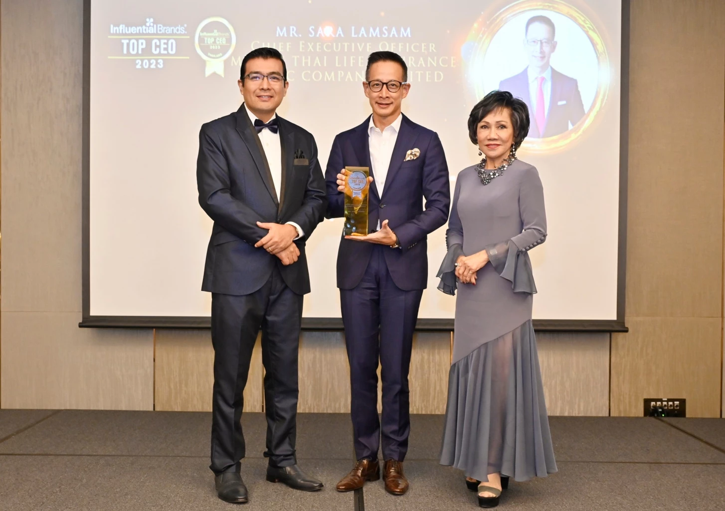 “สาระ ล่ำซำ” รับรางวัลเกียรติยศ TOP CEO (THAILAND) 2023 ต่อเนื่องเป็นปีที่ 3