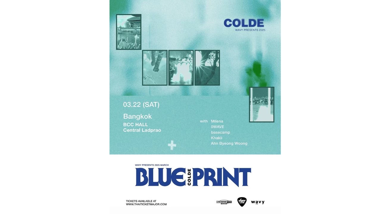 “Colde” นำทัพศิลปินยกค่าย “wavy” บุกไทย 22 มี.ค. 2025 นี้!!