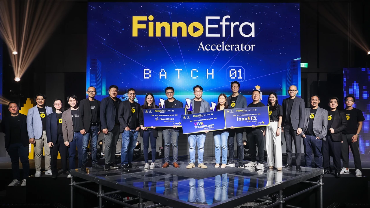 ประกาศผลสุดยอดสตาร์ทอัพ คว้ารางวัลจาก "Finno Efra Accelerator Demo Day Batch 1"